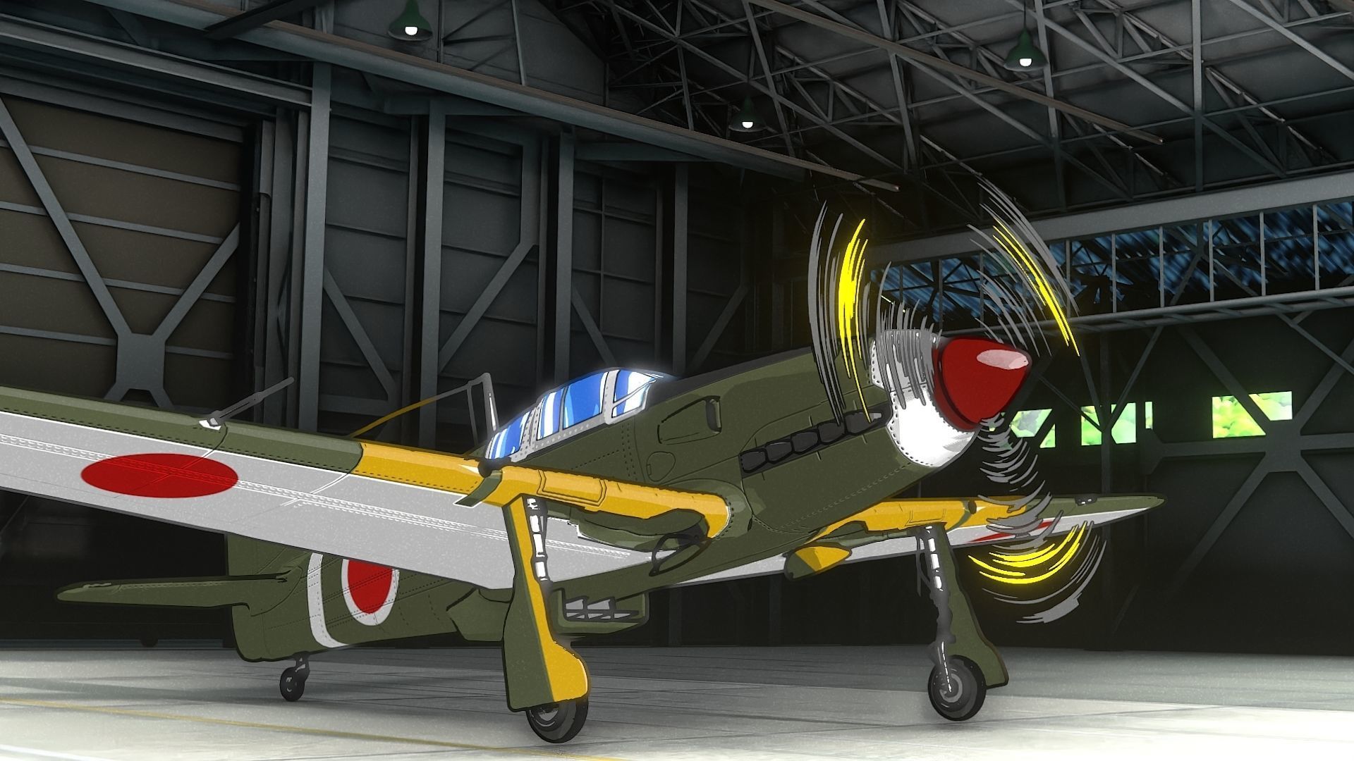 For Anime in Blender - Propellers - Eevee 3D model animated | CGTrader