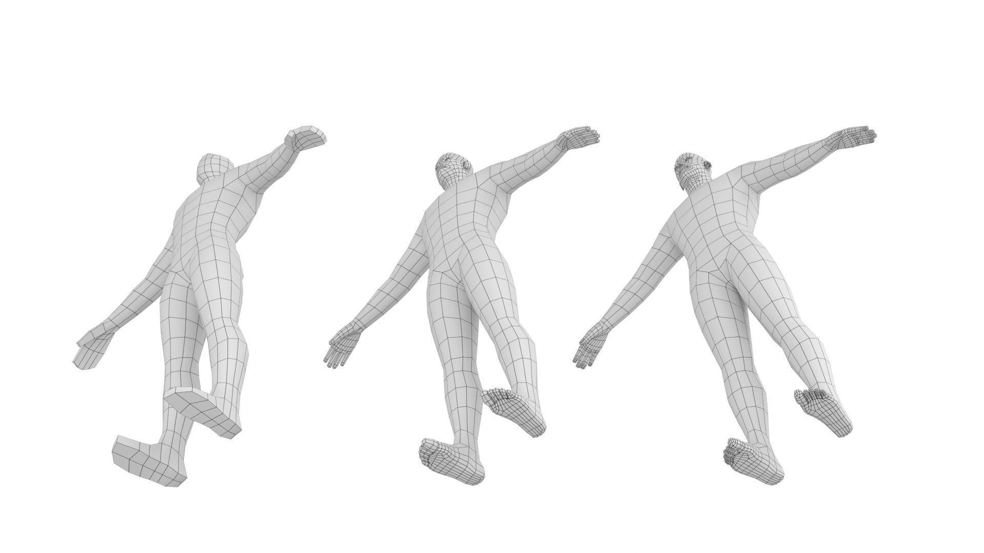Hero Male in A-Pose Base Mesh 3D model | CGTrader