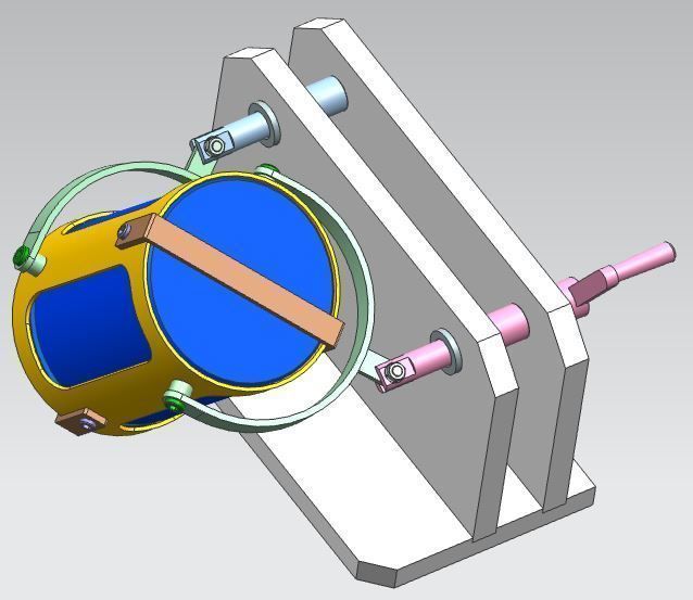 HAND OPERATED TUMBLER MIXER 3D CAD MODEL 3D model | CGTrader