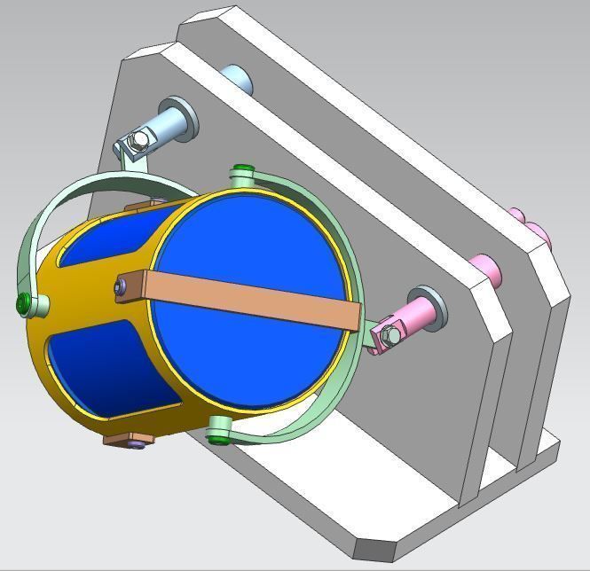 HAND OPERATED TUMBLER MIXER 3D CAD MODEL 3D model | CGTrader