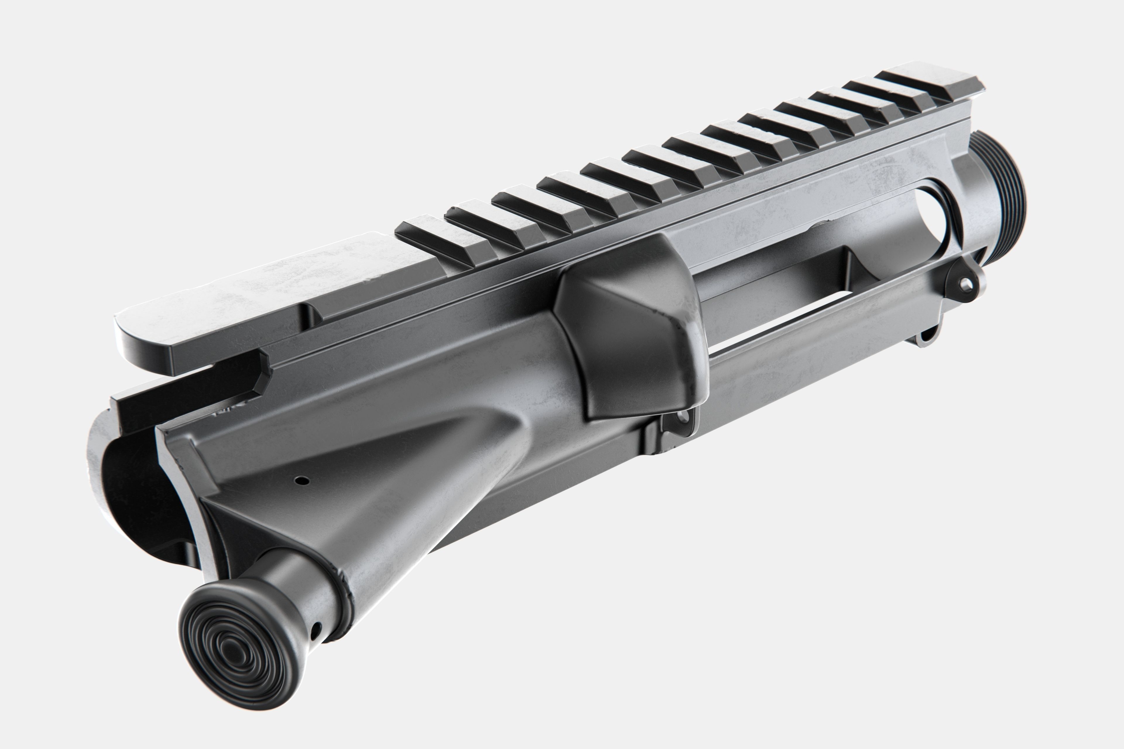 M4A1 - AR-15 - receiver upper - HIGHPOLY - NATO 3D model | CGTrader