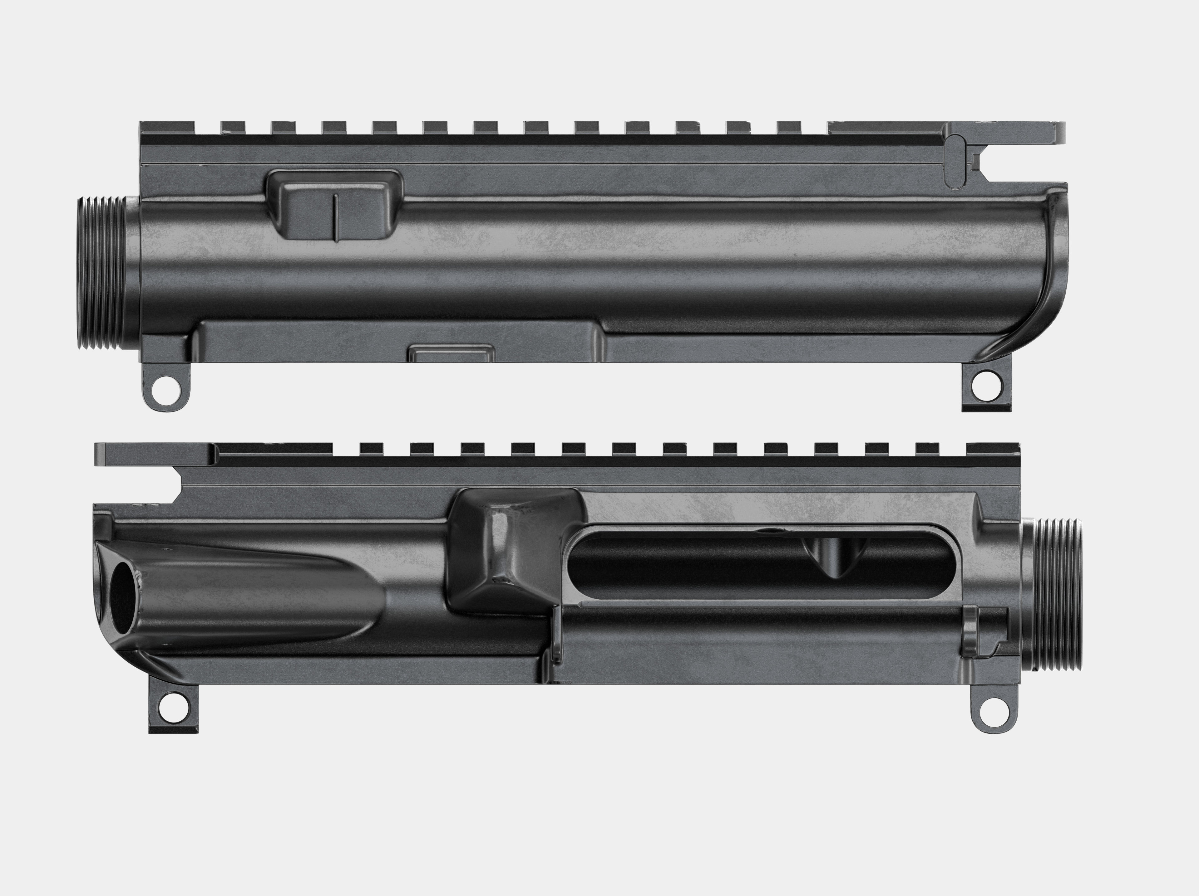 M4A1 - AR-15 - receiver upper - HIGHPOLY - NATO 3D model | CGTrader