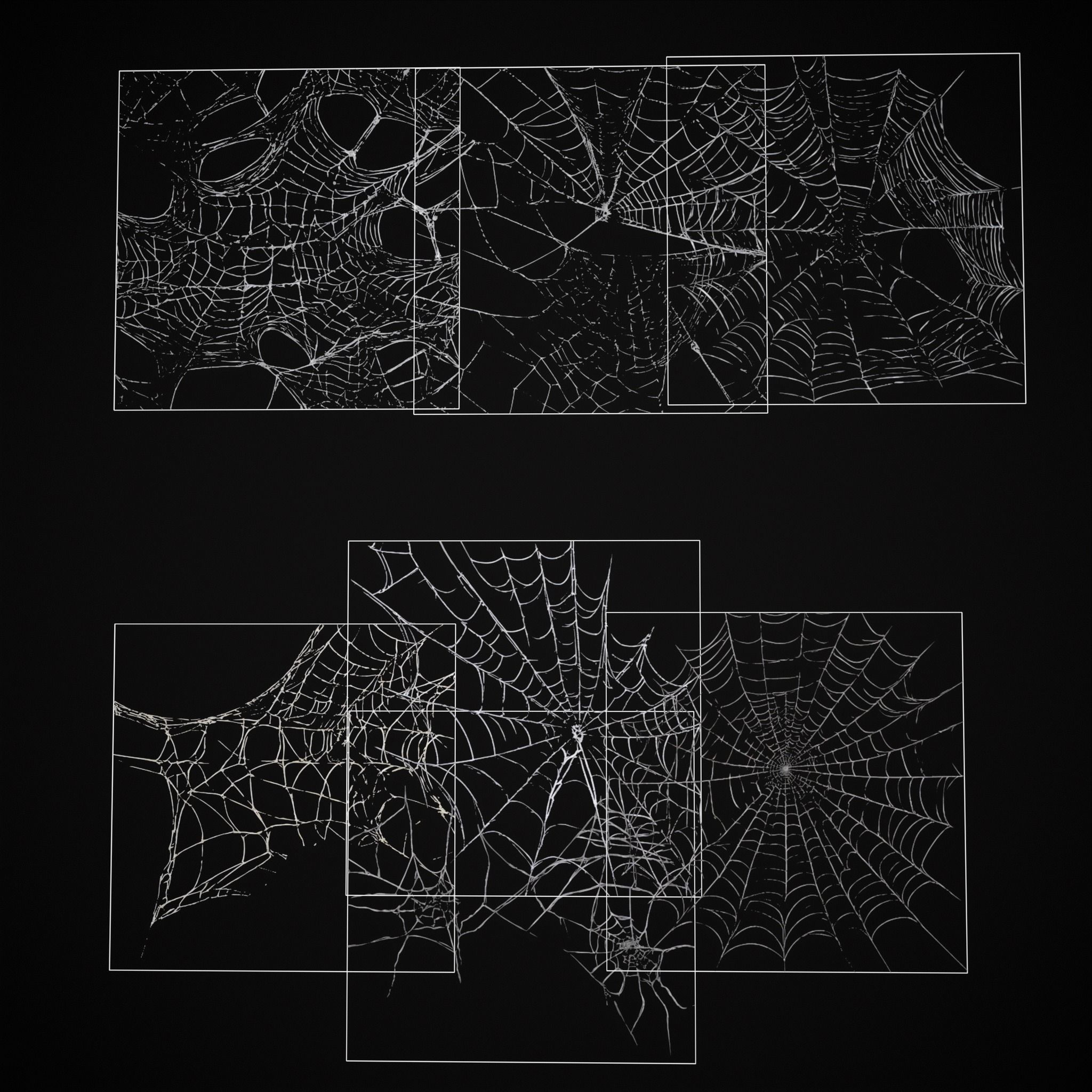 3D Model Collection Spider Webs Big Pack VR / AR / low-poly | CGTrader