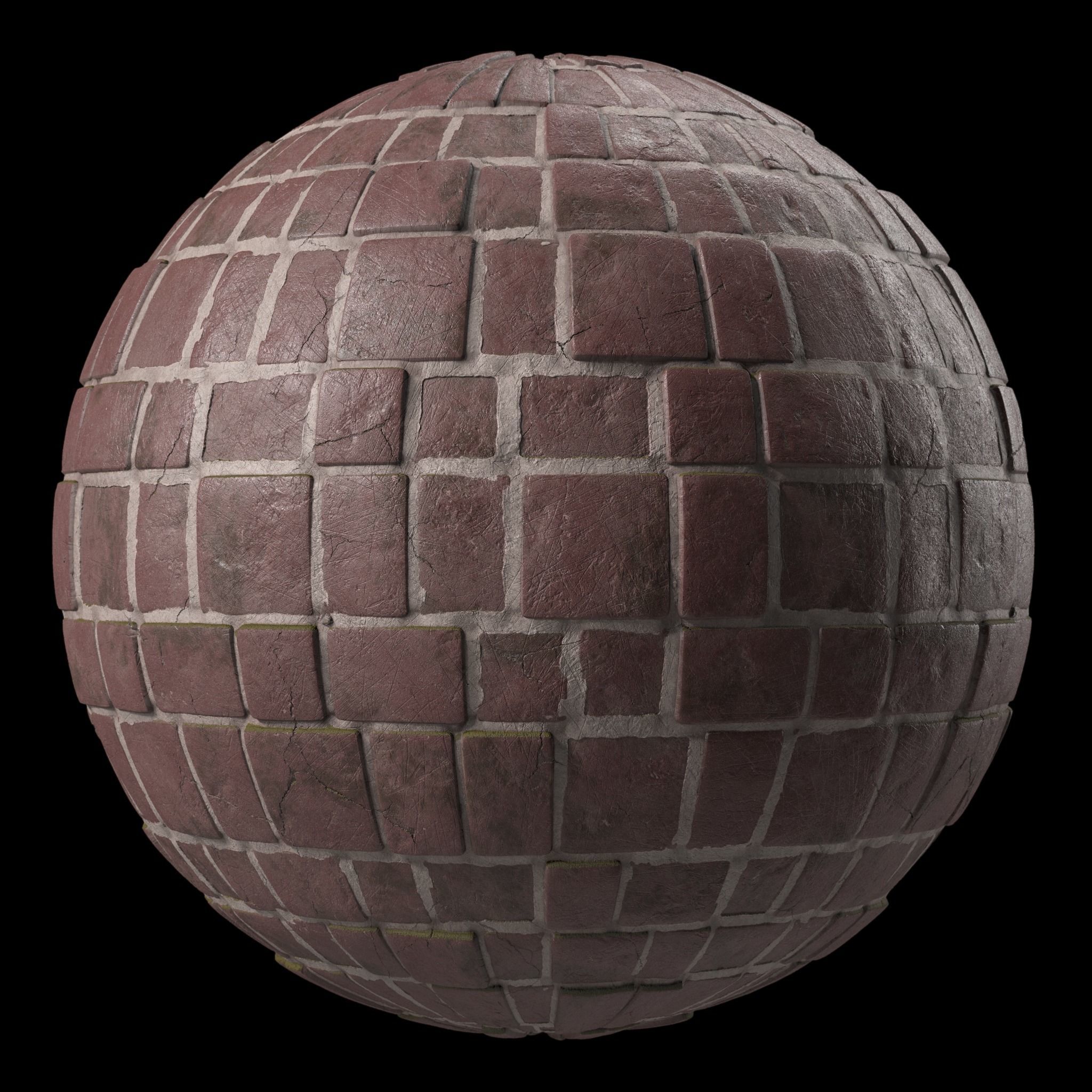 Texture Stone Wall Materials 81- Slat Stone wall - Sbsar Pbr 4k ...