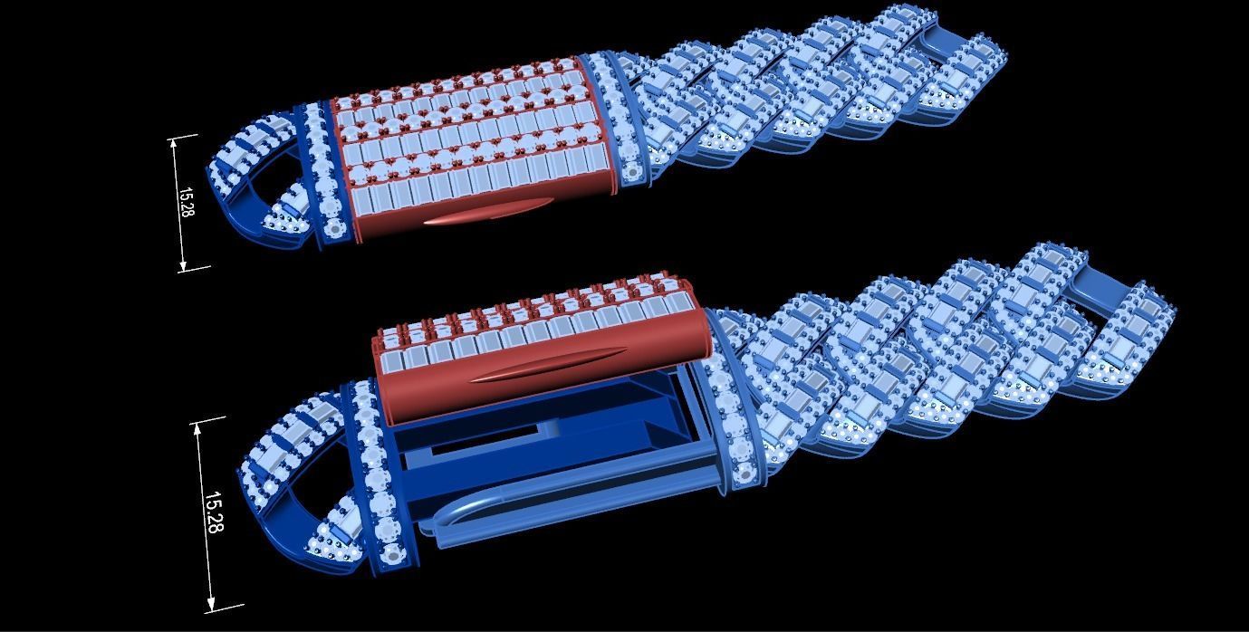 LOCK BOX CUBAN LINK CHAIN FOR BRACELETS OR NECKLACE 3D model 3D ...