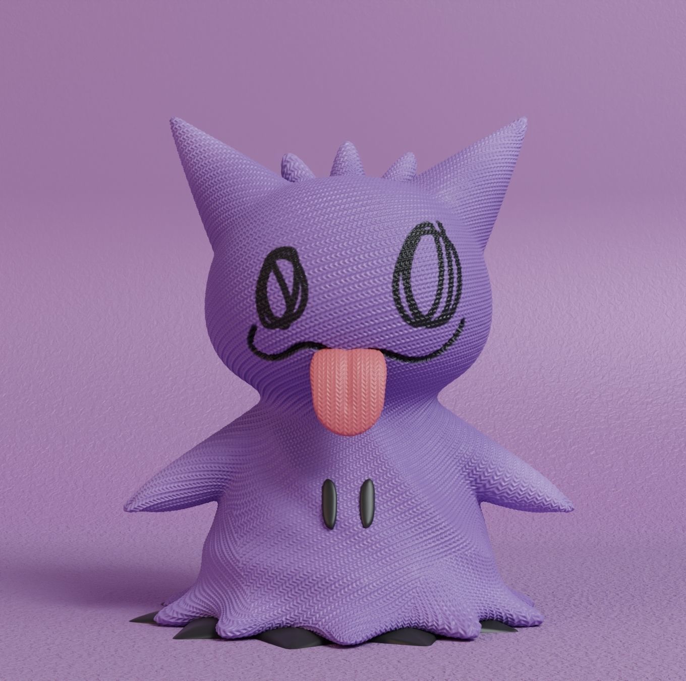 Pokemon - Mimikyu Gengar free 3D model 3D printable | CGTrader