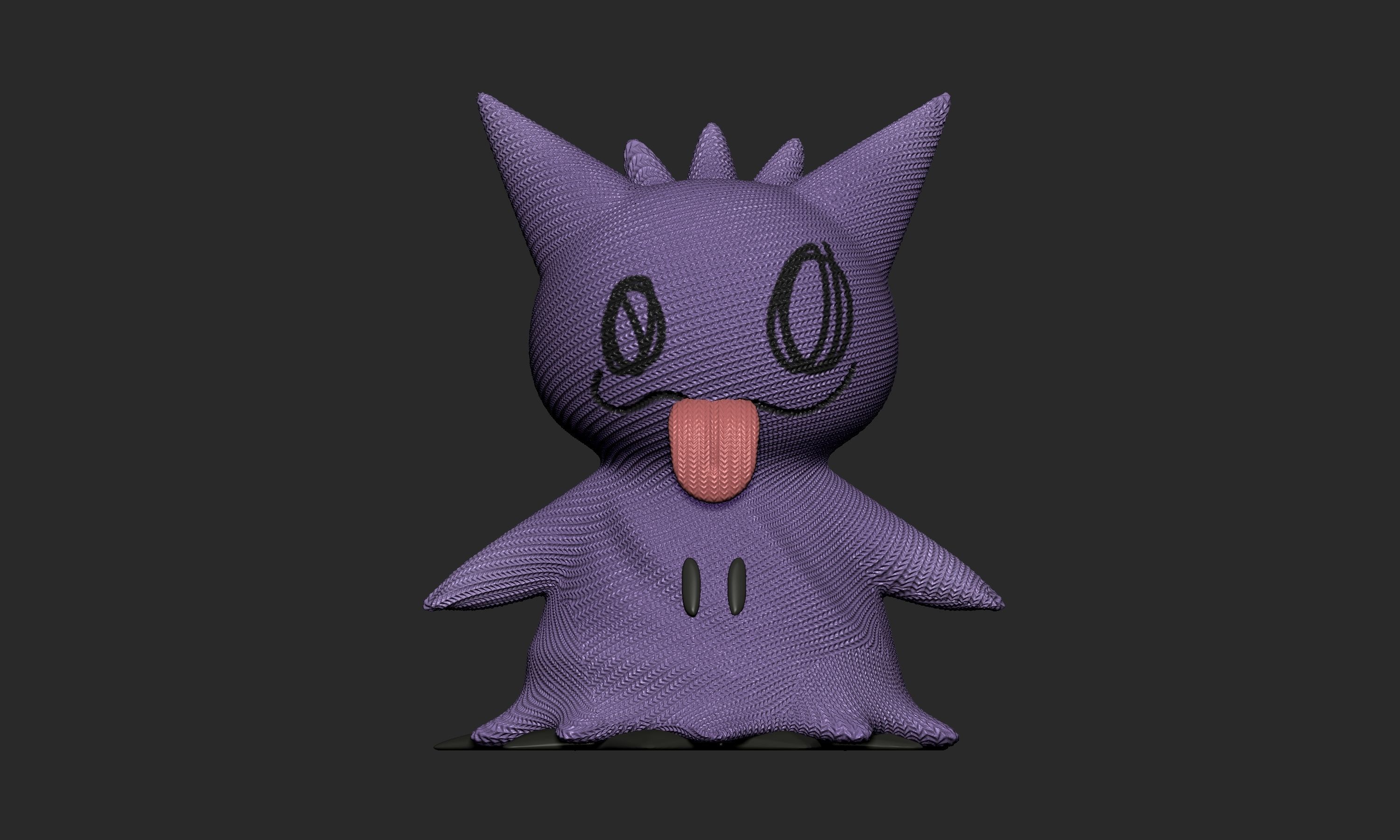 Pokemon - Mimikyu Gengar free 3D model 3D printable | CGTrader