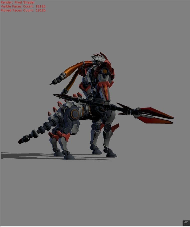 3D model hylos Iron Steed Skin limit VR / AR / low-poly | CGTrader