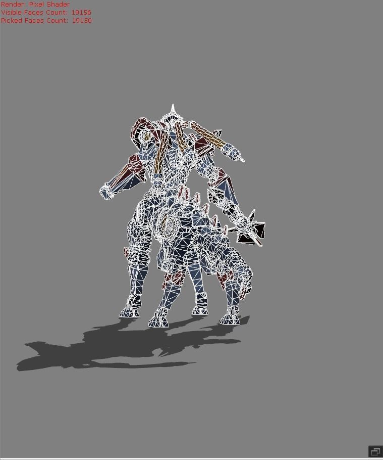 3D model hylos Iron Steed Skin limit VR / AR / low-poly | CGTrader