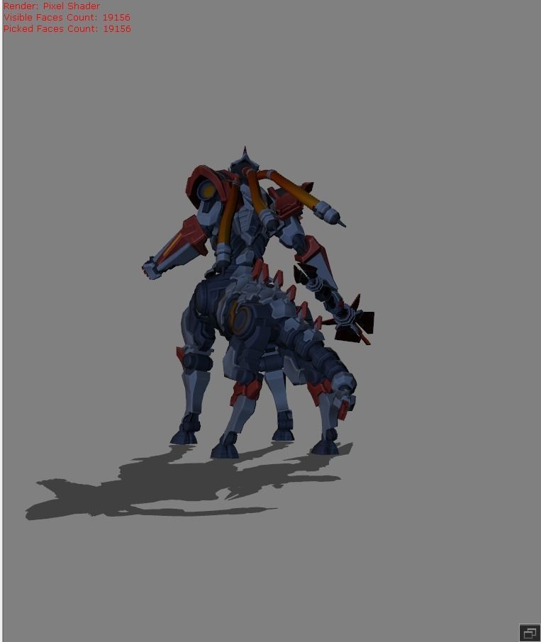 3D model hylos Iron Steed Skin limit VR / AR / low-poly | CGTrader