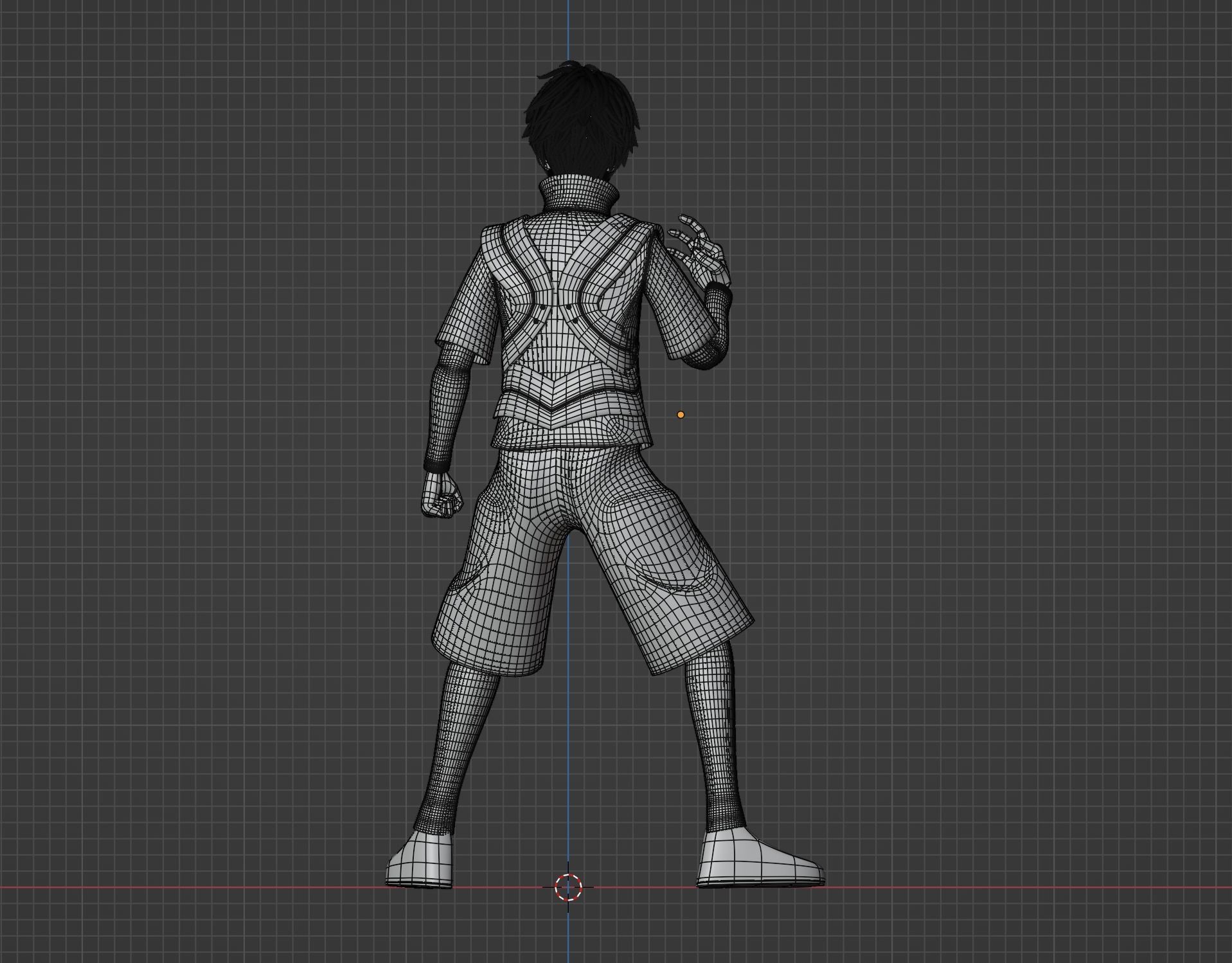 Ken Kaneki - tokyo ghoul 3D model rigged | CGTrader