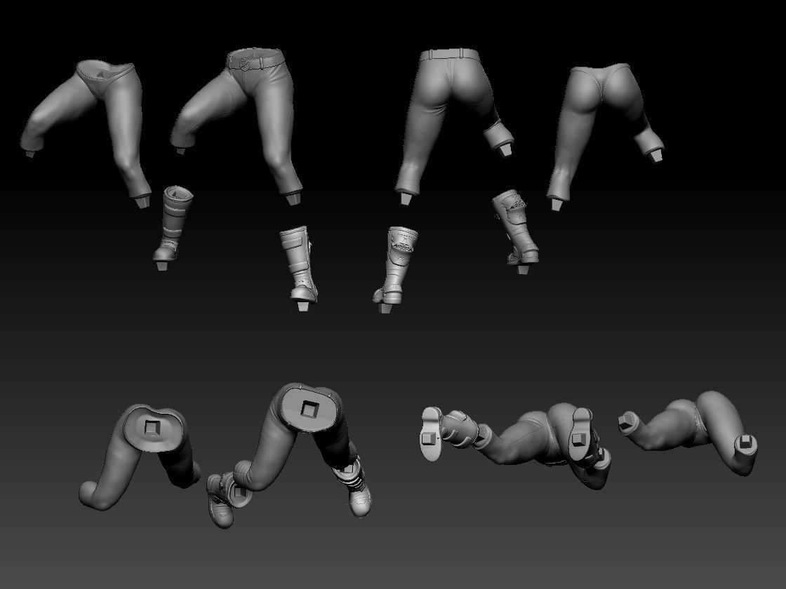 Turanga Leela Futurama 3D model 3D printable | CGTrader