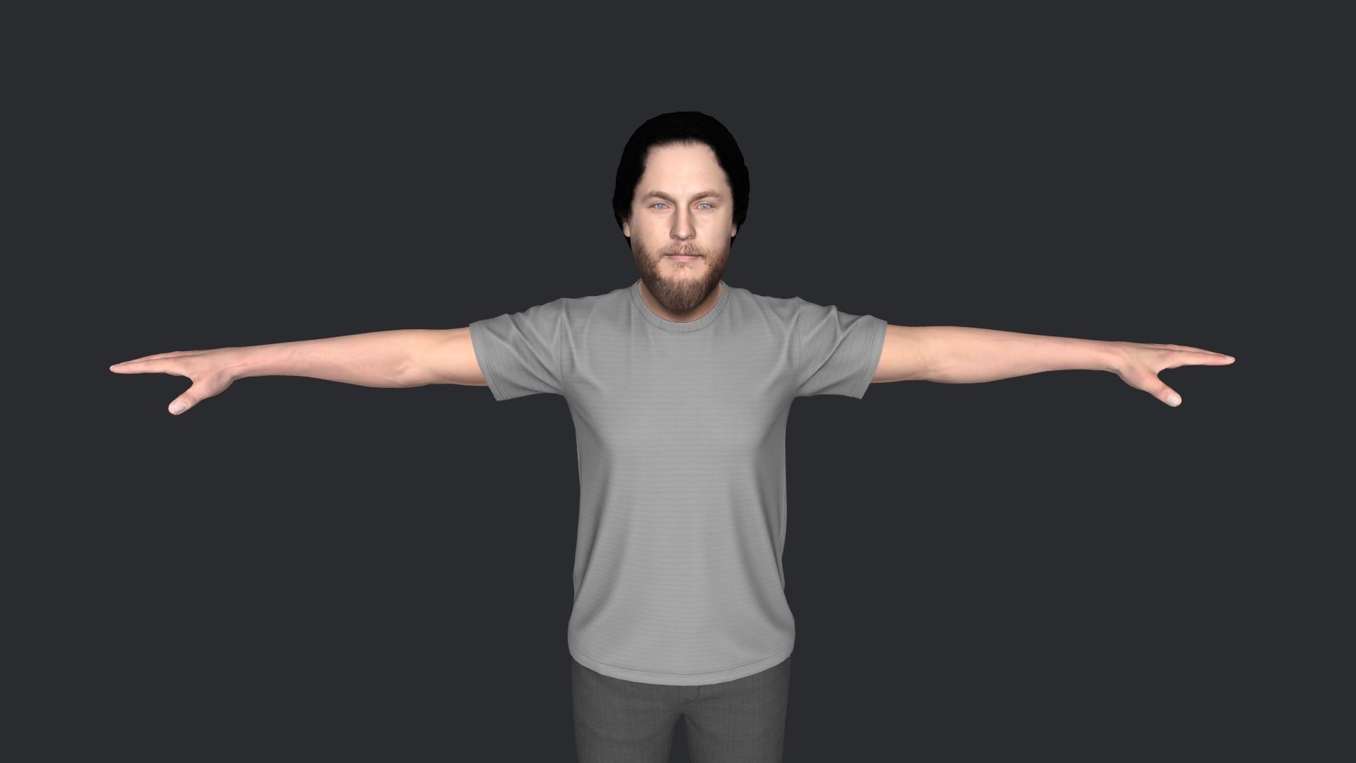 Ragnar Lothbrook Vikings Hyper Realistic Rigged Character 3D model ...