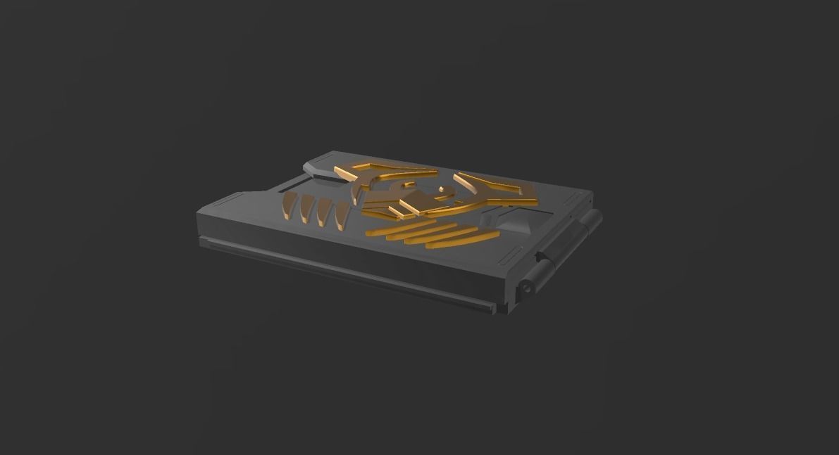 Kamen Rider Scissors Deck 3D model 3D printable | CGTrader