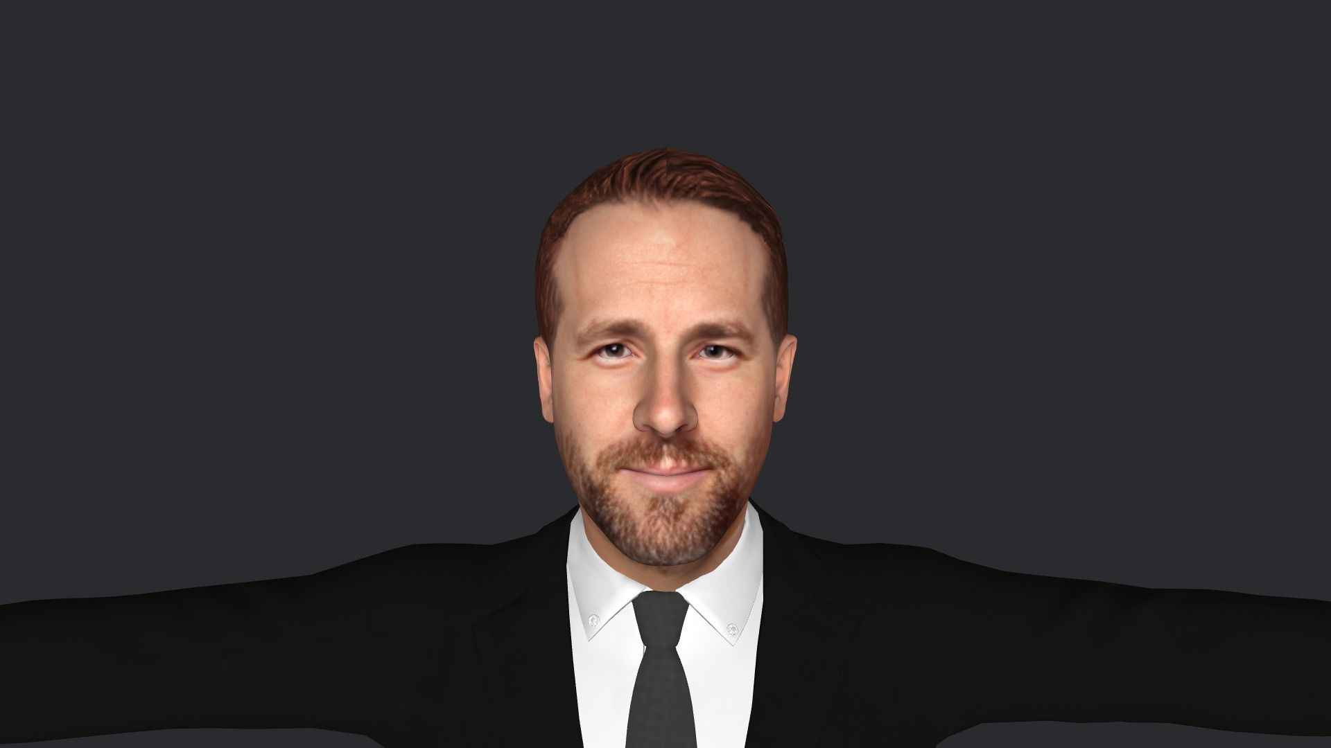 RYAN REYNOLDS Hyper Realistic Full Body Rigged Character 3D model ...