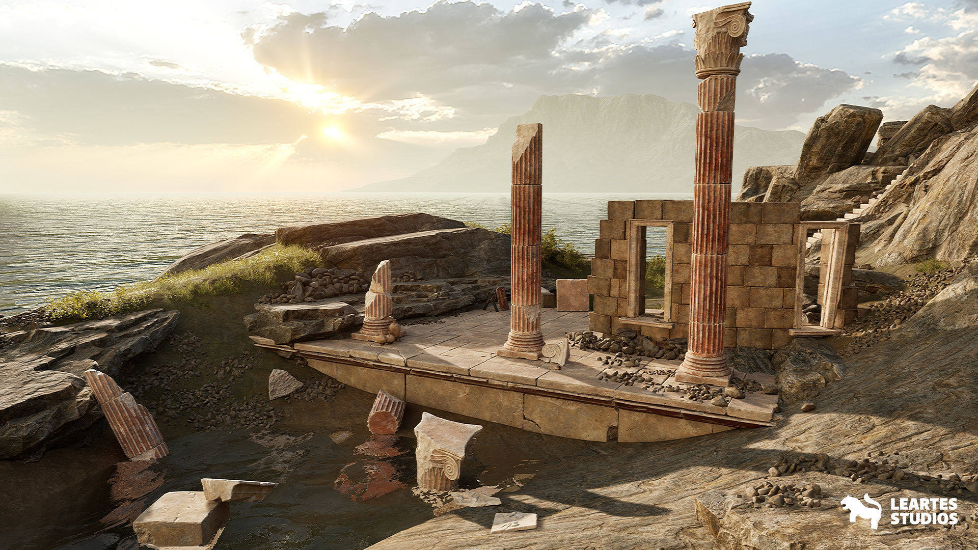 3D model Roman Environments Bundle VR / AR / low-poly | CGTrader