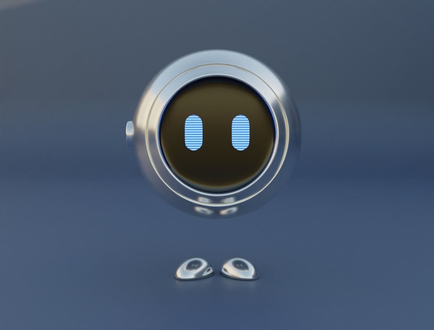 3D model Mini bot 3D model with animation VR / AR / low-poly | CGTrader