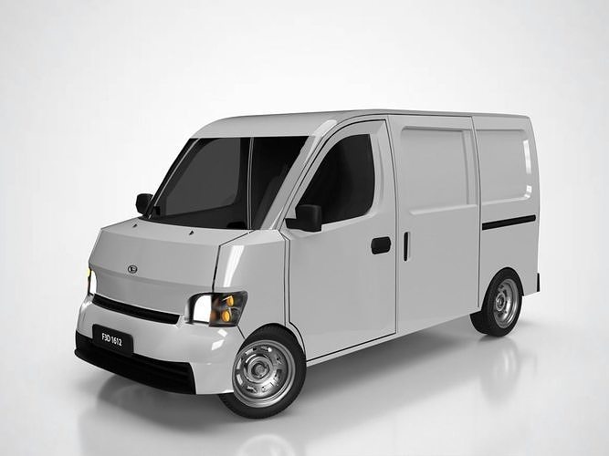 VAN - light commercial vehicles van 3D MODEL 3D model | CGTrader