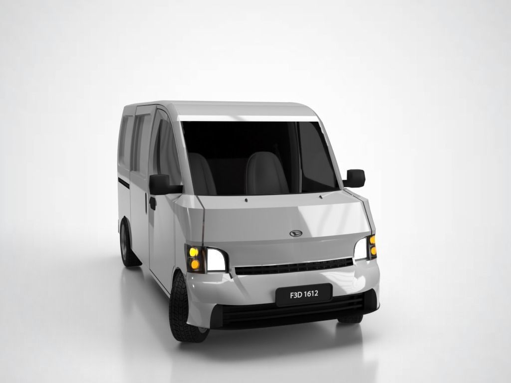 VAN - light commercial vehicles van 3D MODEL 3D model | CGTrader