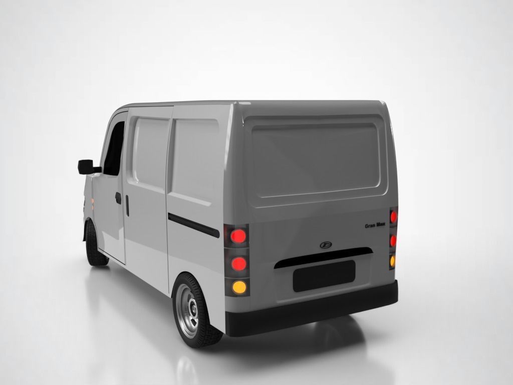 VAN - light commercial vehicles van 3D MODEL 3D model | CGTrader