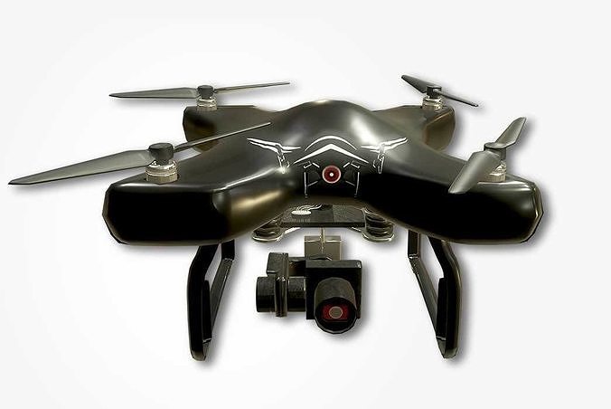 Drone - Quadcopter 3D model | CGTrader