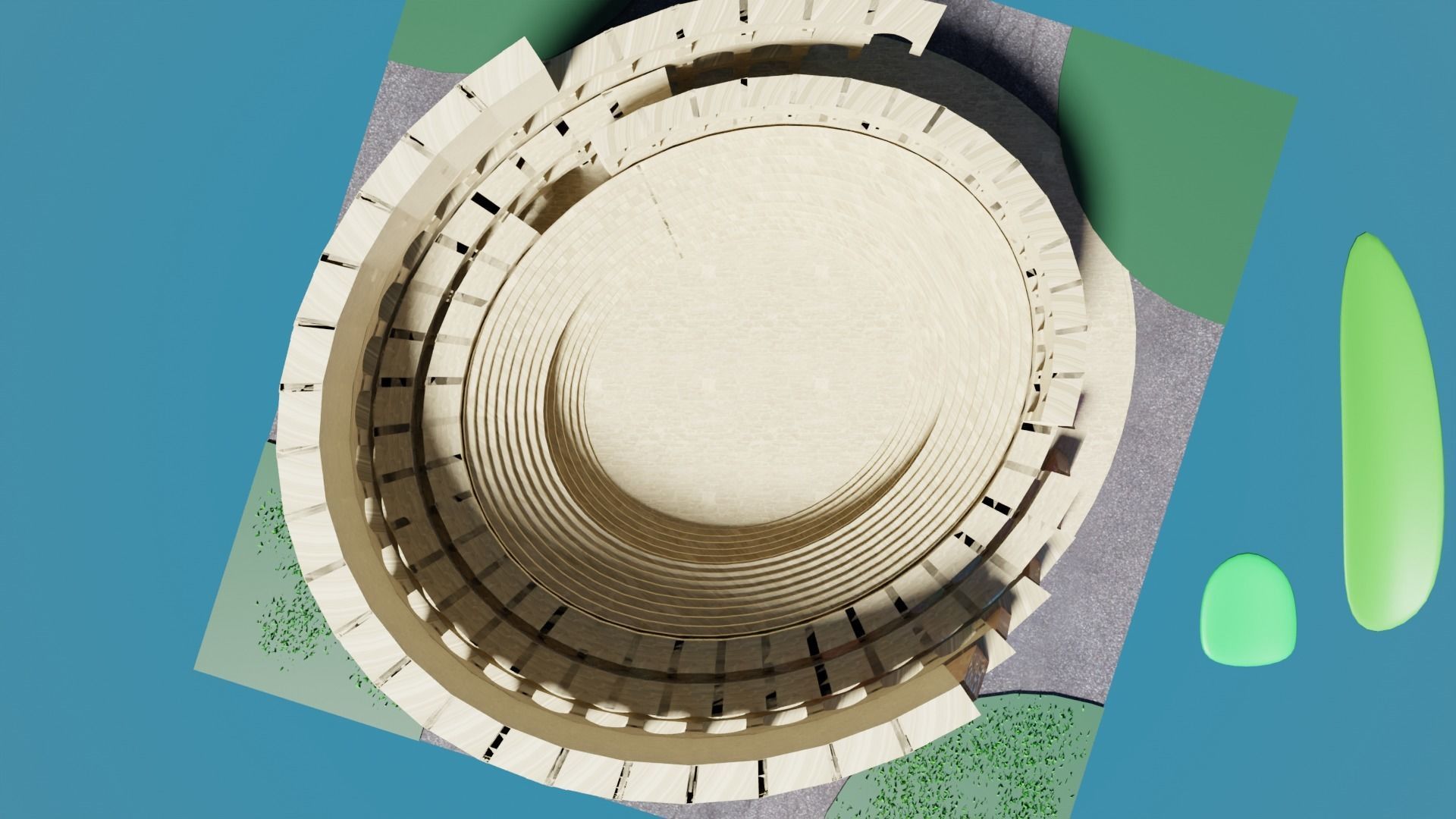 Colosseum Low-poly 3D model | CGTrader