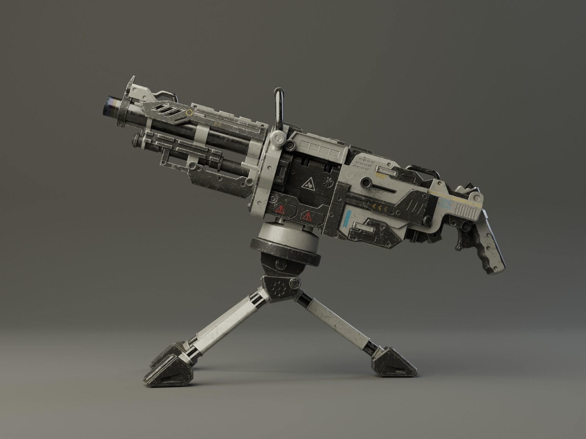 3D model Realistic Grenade Launcher GameReady VR / AR / low-poly | CGTrader