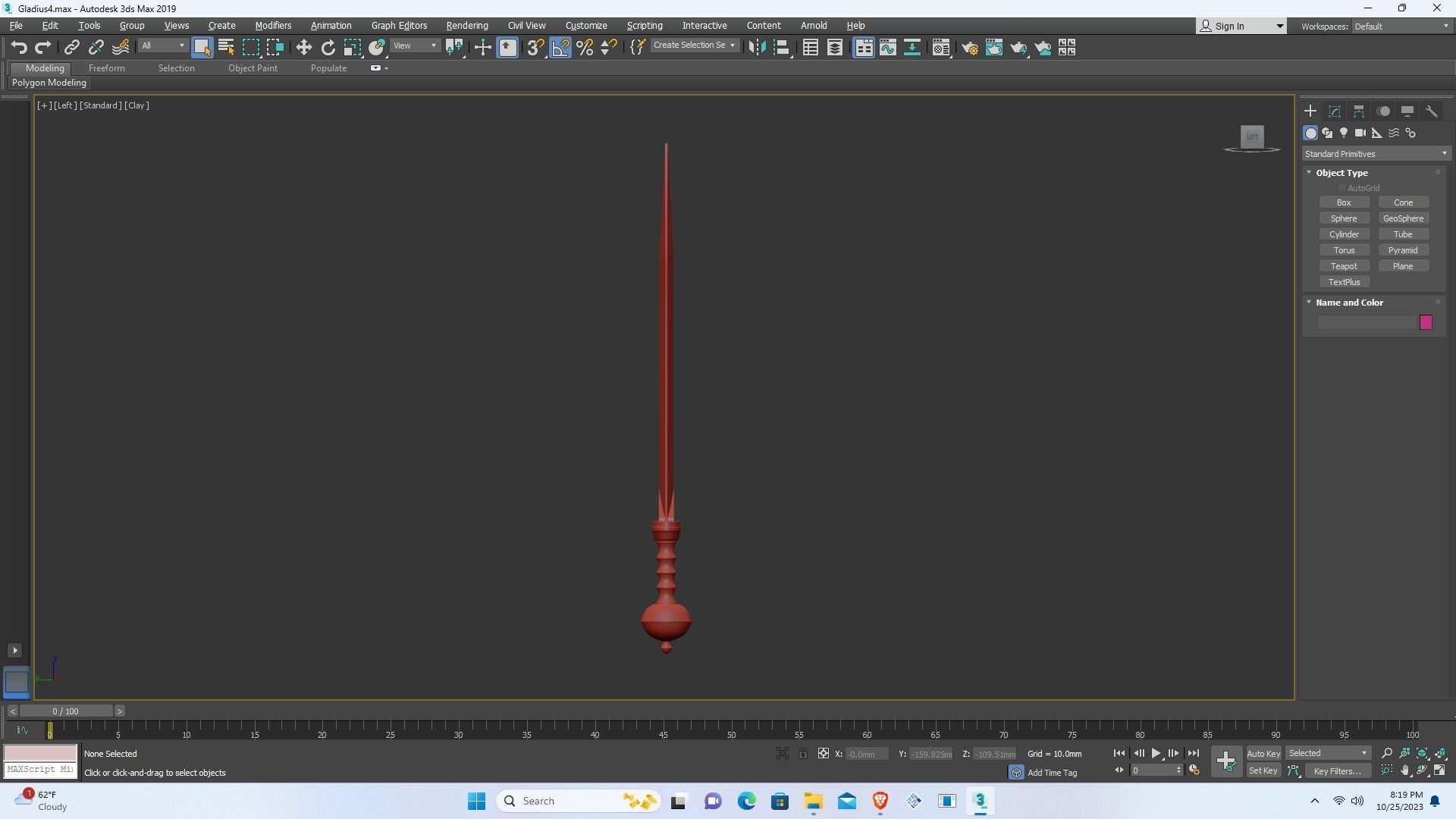 Roman Republican Gladius 3D model 3D printable | CGTrader