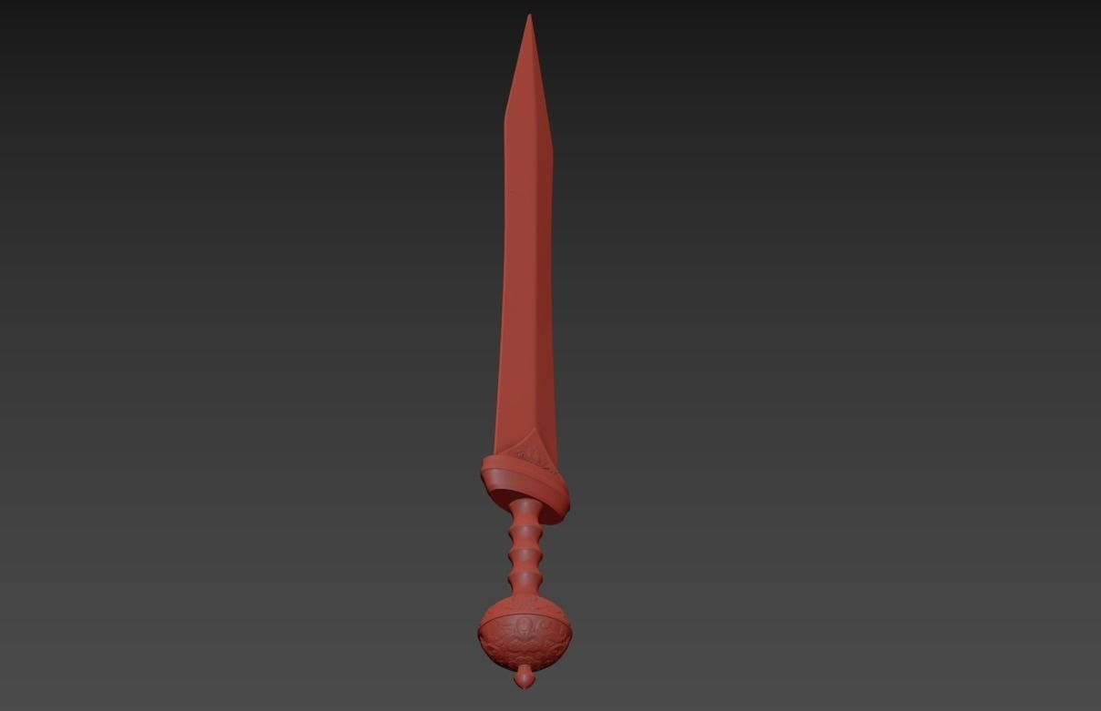 Roman Republican Gladius 3D model 3D printable | CGTrader