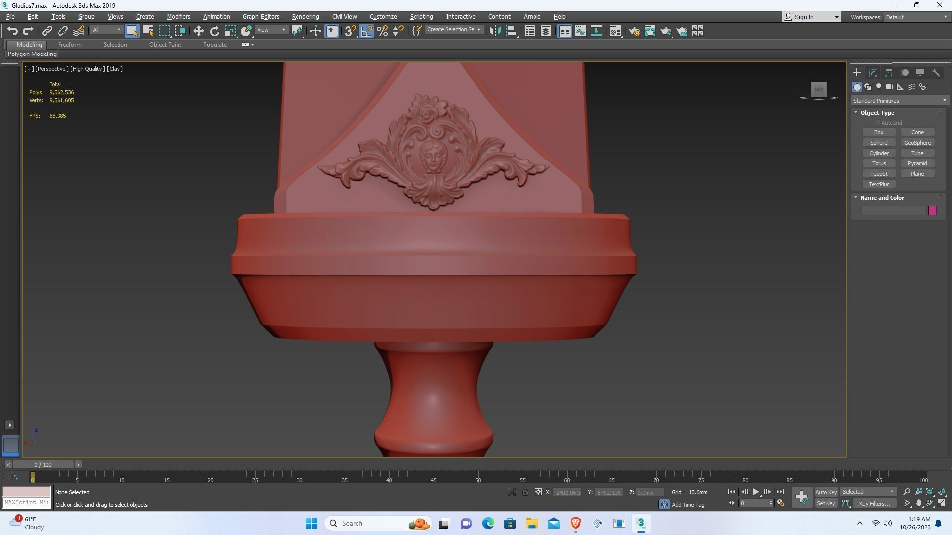 Roman Republican Gladius 3D model 3D printable | CGTrader