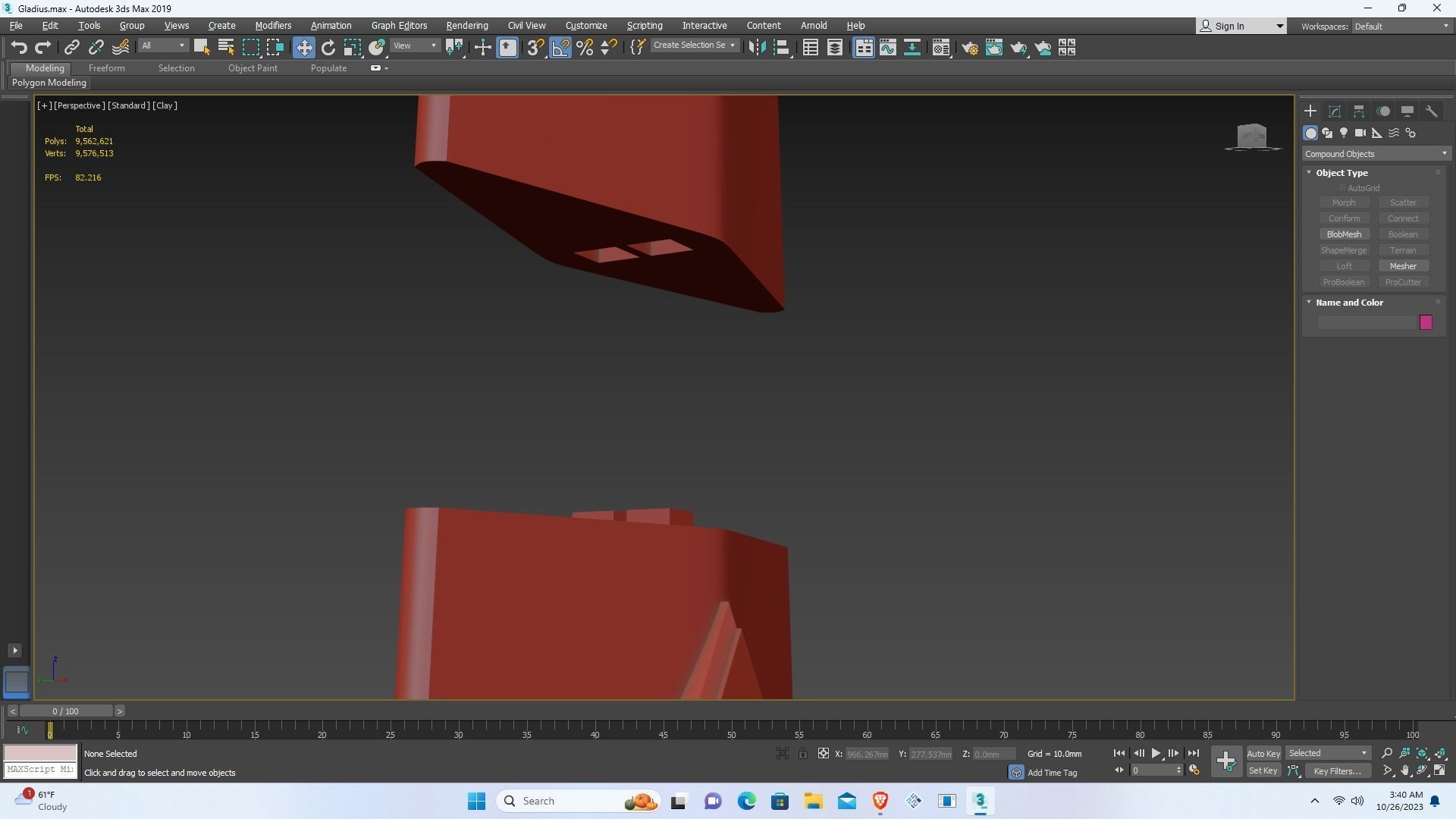 Roman Republican Gladius 3D model 3D printable | CGTrader