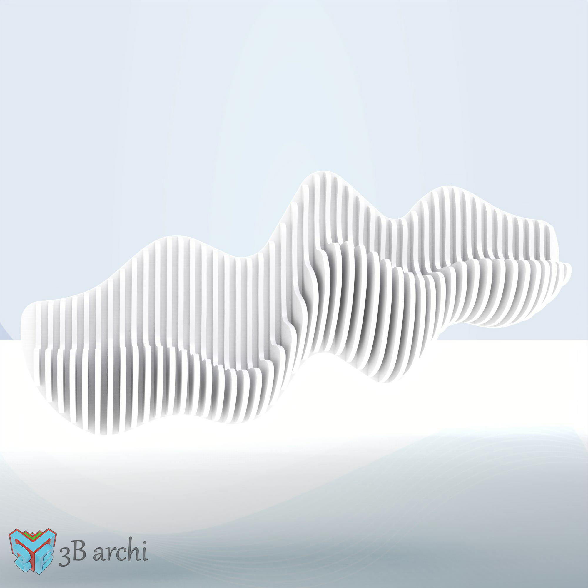 Parametric shelf 3D model | CGTrader