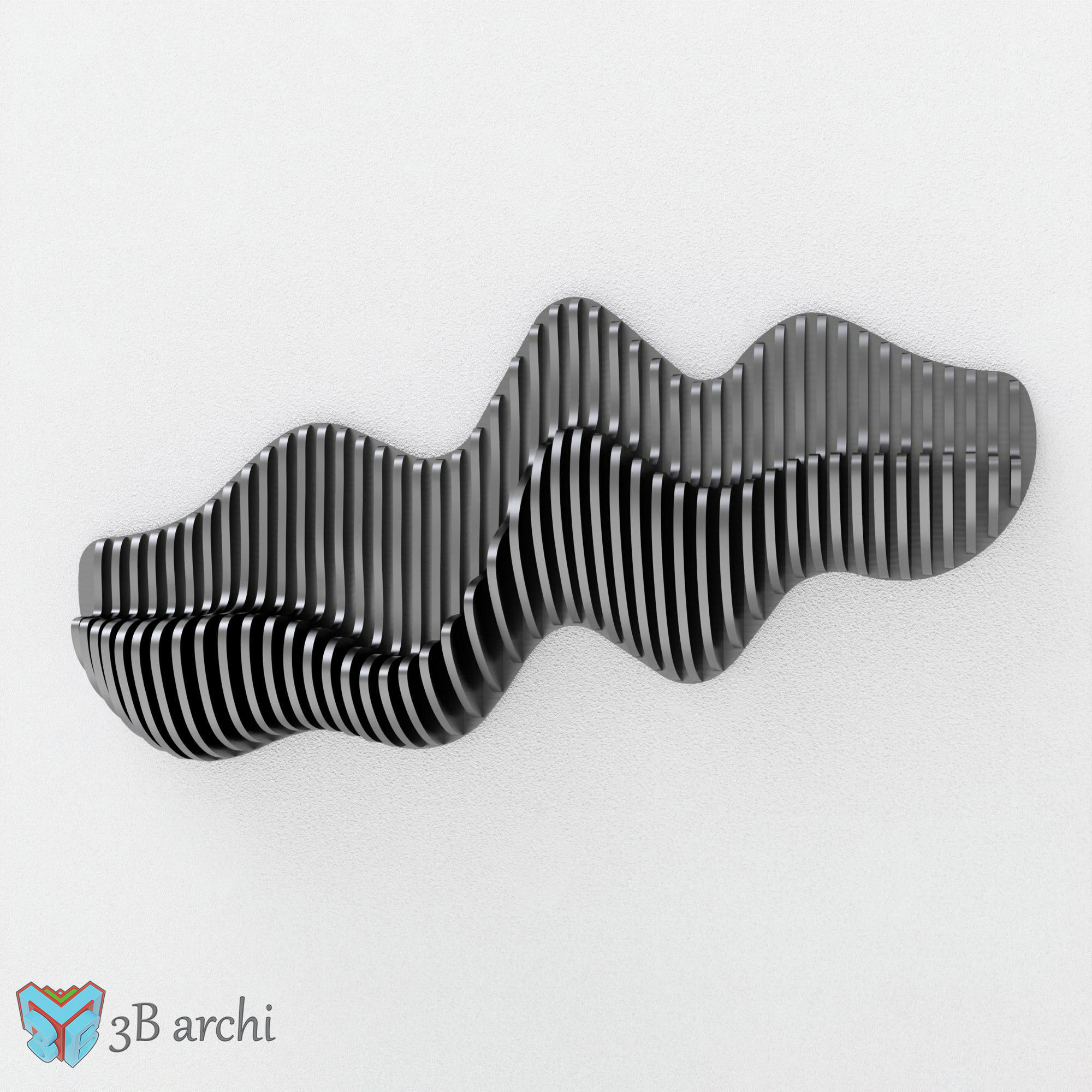 Parametric shelf 3D model | CGTrader