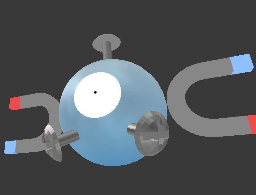 Pokemon Coil 3D model | CGTrader