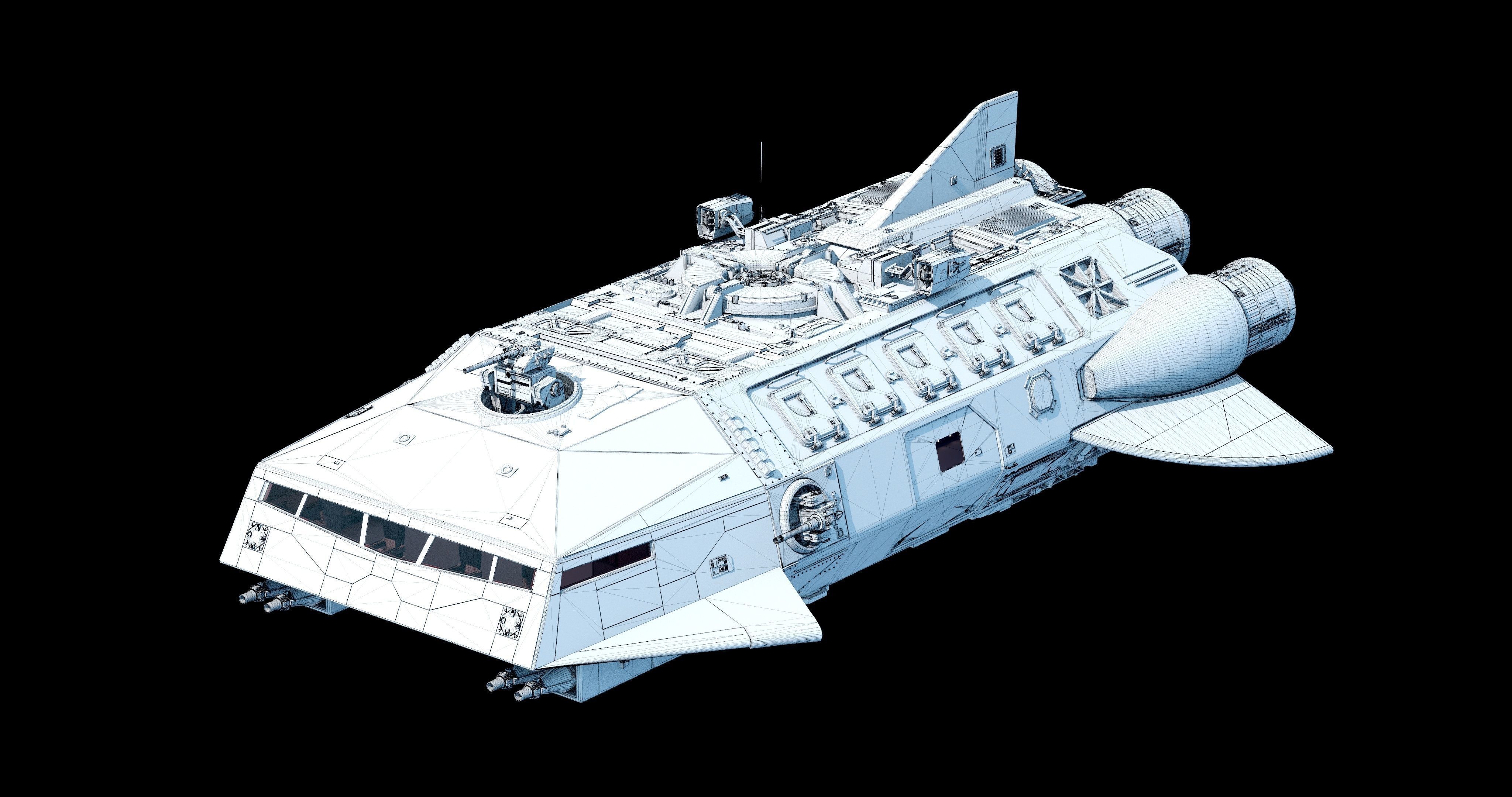 star wars Assault Transport 3D model | CGTrader