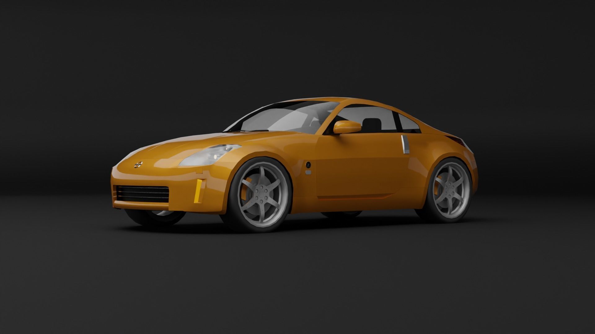 Nissan 350Z free VR / AR / low-poly 3D model | CGTrader