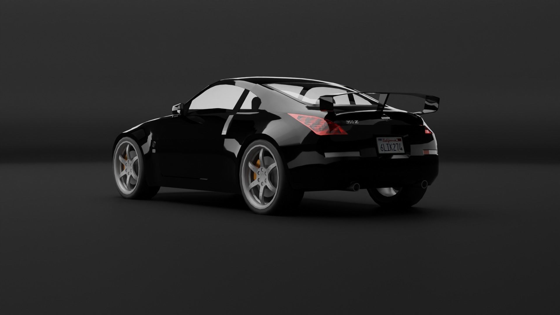 Nissan 350Z free VR / AR / low-poly 3D model | CGTrader