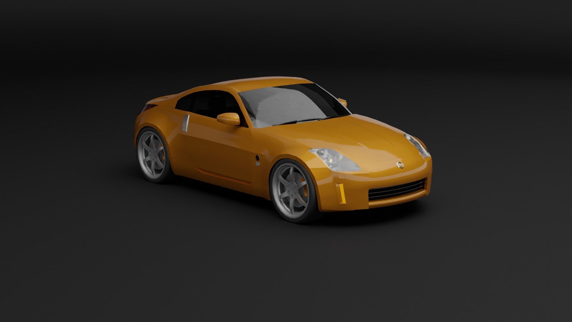 Nissan 350Z free VR / AR / low-poly 3D model | CGTrader