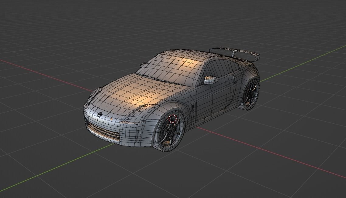 Nissan 350Z free VR / AR / low-poly 3D model | CGTrader