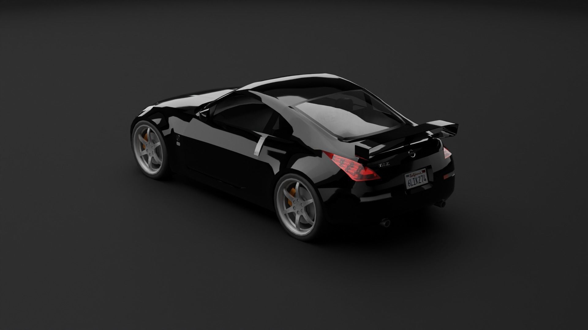 Nissan 350Z free VR / AR / low-poly 3D model | CGTrader