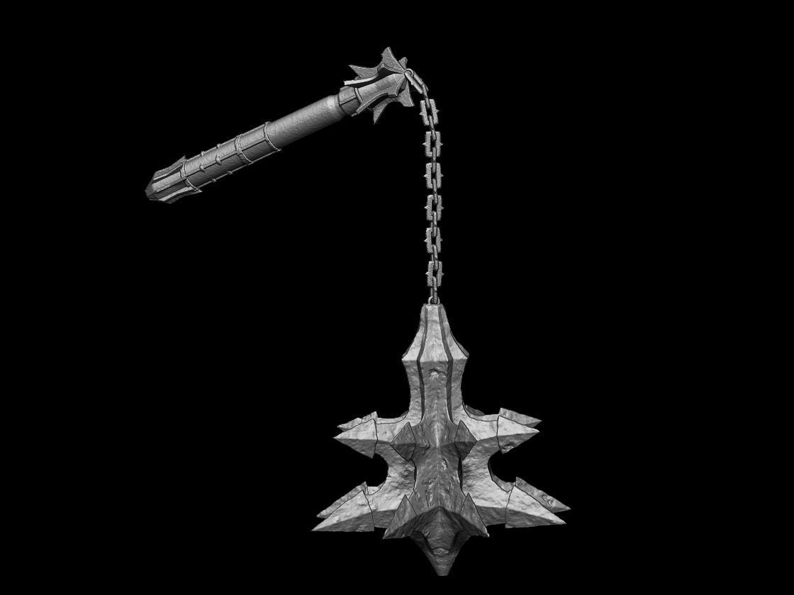 Witch King Mace lord of the rings 3D DIGITAL DOWNLOAD FILE 3D model 3D ...