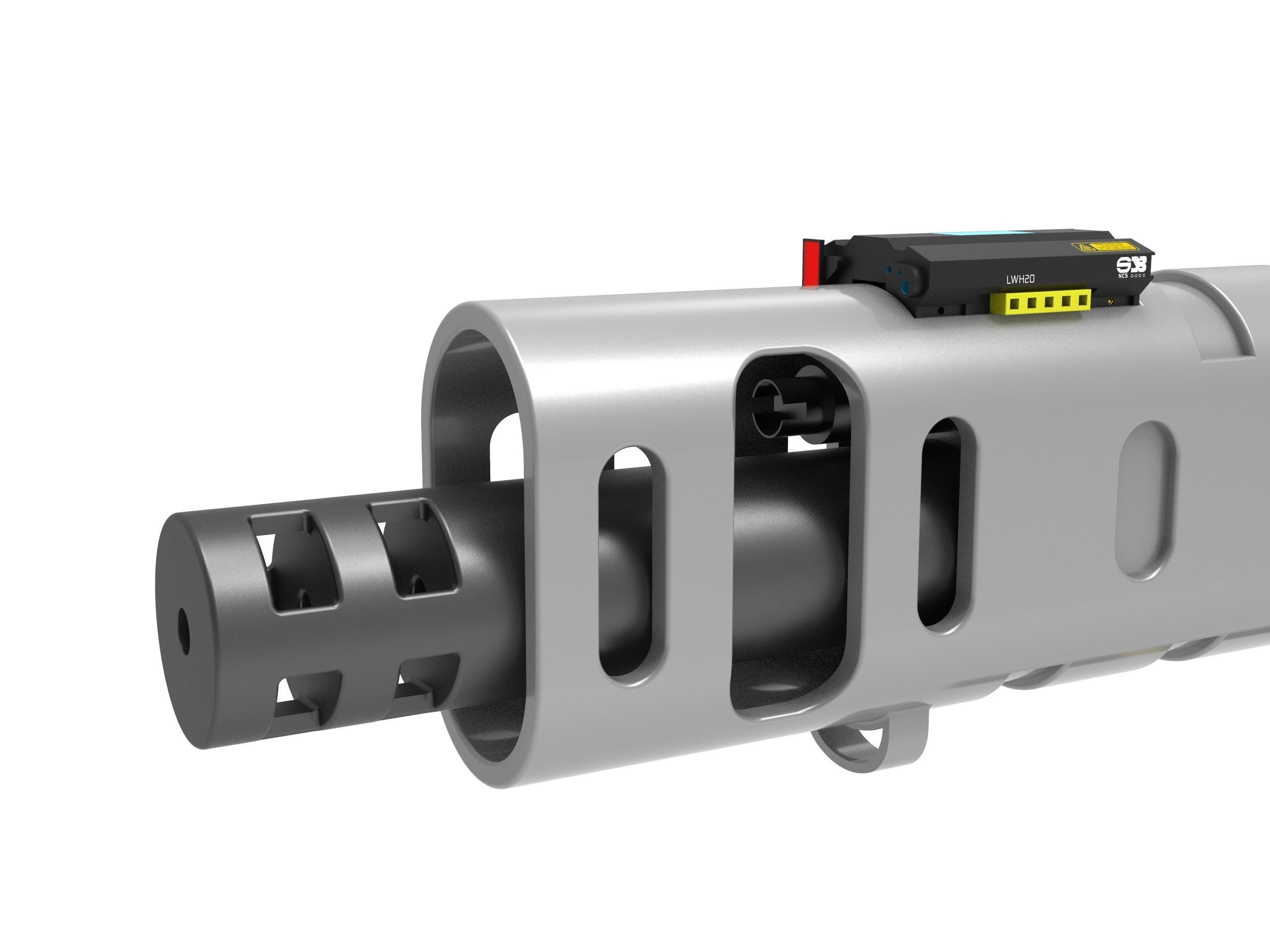 CYBERPUNK 2077 KYUBI ASSAULT RIFLE 3D model 3D printable | CGTrader