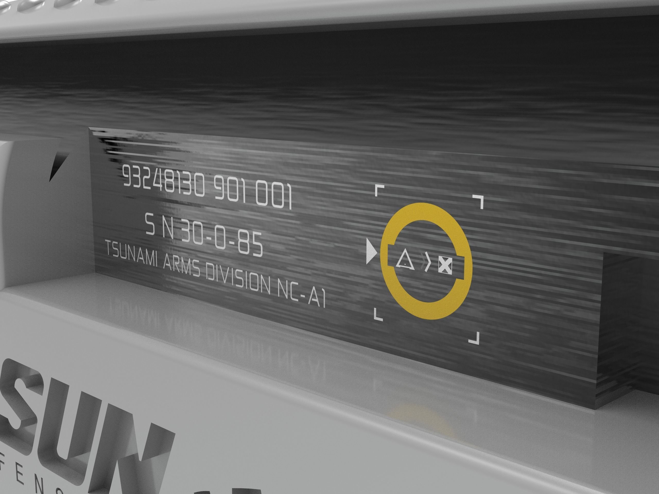 CYBERPUNK 2077 KYUBI ASSAULT RIFLE 3D model 3D printable | CGTrader