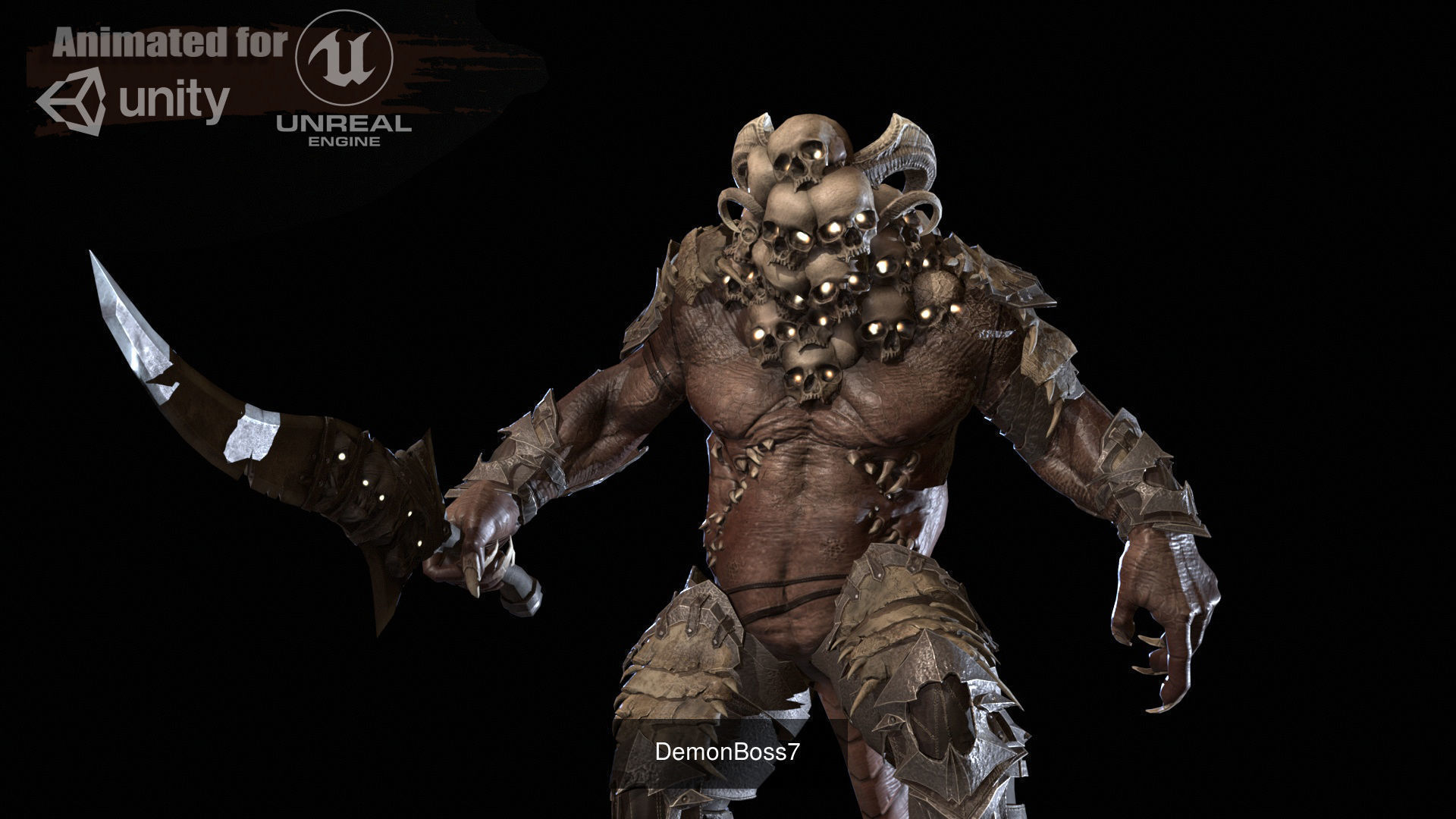 Demon Collection pack VR / AR / low-poly | CGTrader