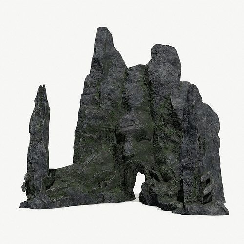 3D model Rock Gate VR / AR / low-poly | CGTrader