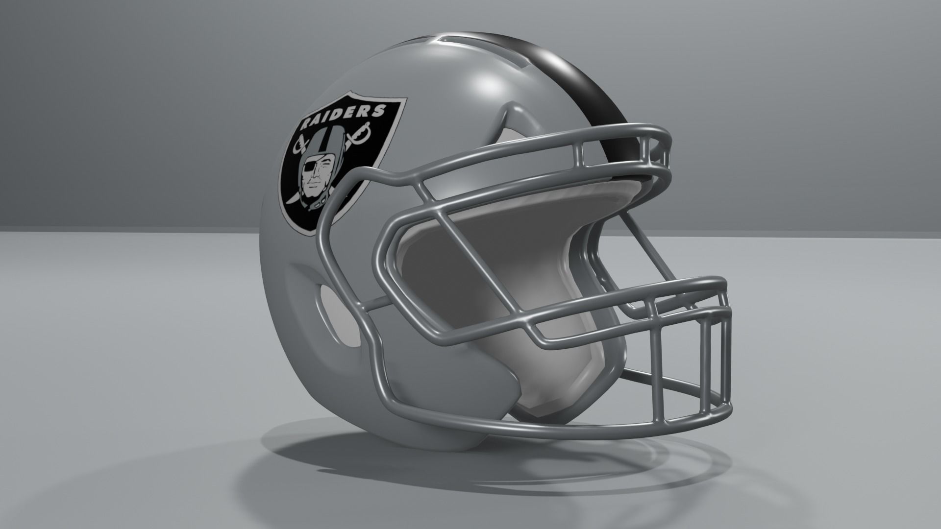 Las Vegas Raiders Football Helmet 3D model | CGTrader