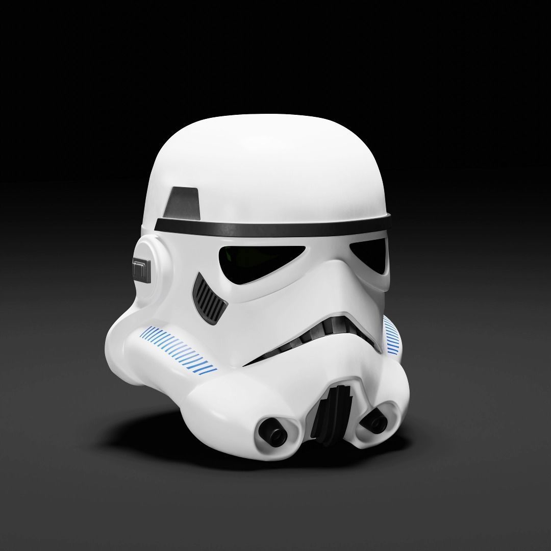 3D model Stormtrooper Helmet from Star Wars VR / AR / low-poly | CGTrader