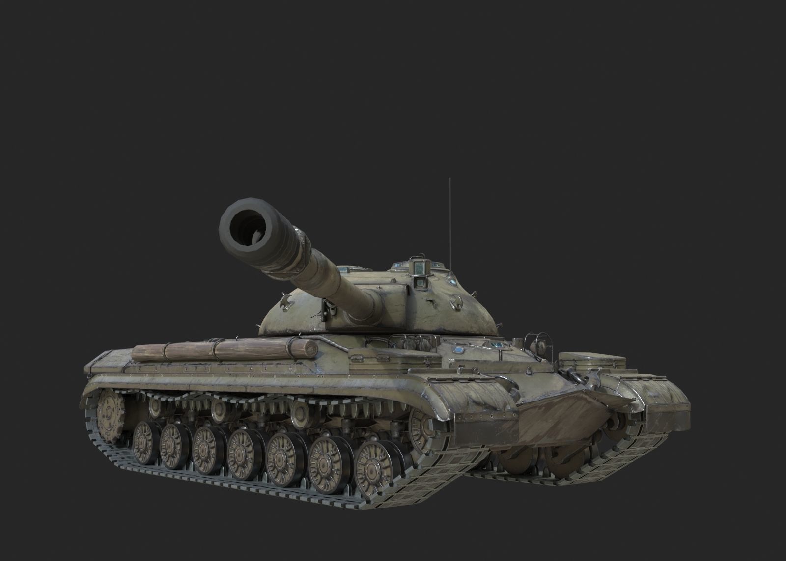 3D model Soviet IS10 T-10 Josef Stalin Heavy Tank IS-10 VR / AR / low ...