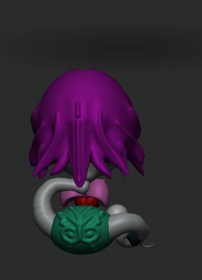 Funny Thai Ghost Singer Krasue 3D model 3D printable | CGTrader