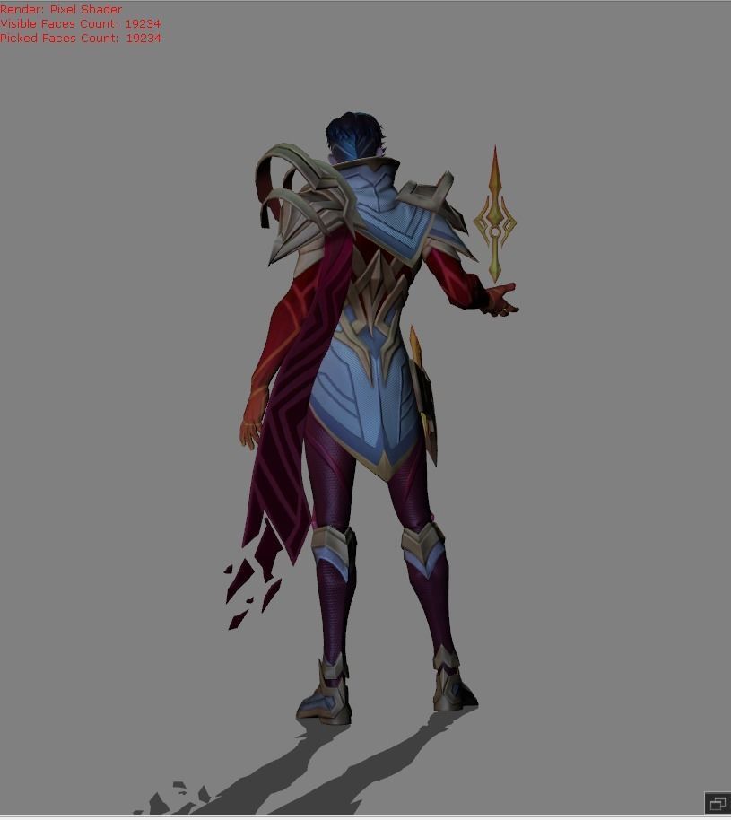 3D model Gussion Dimension Walker Skin VR / AR / low-poly | CGTrader